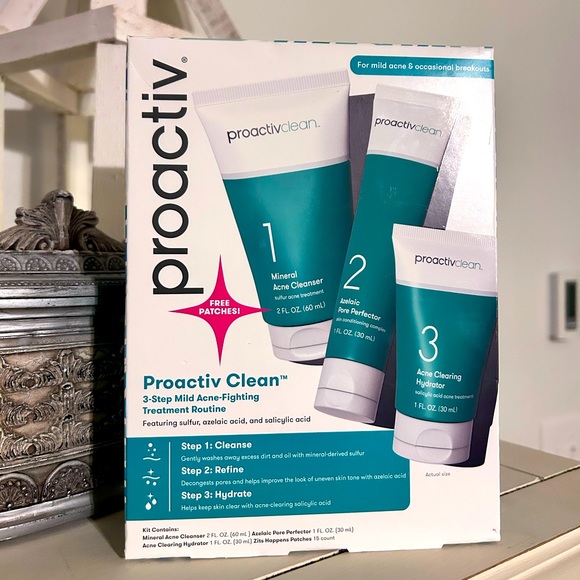 Proactiv | Skincare | Proactiv Clean 3step Mild Acnefighting Treatment Routine New | Poshmark